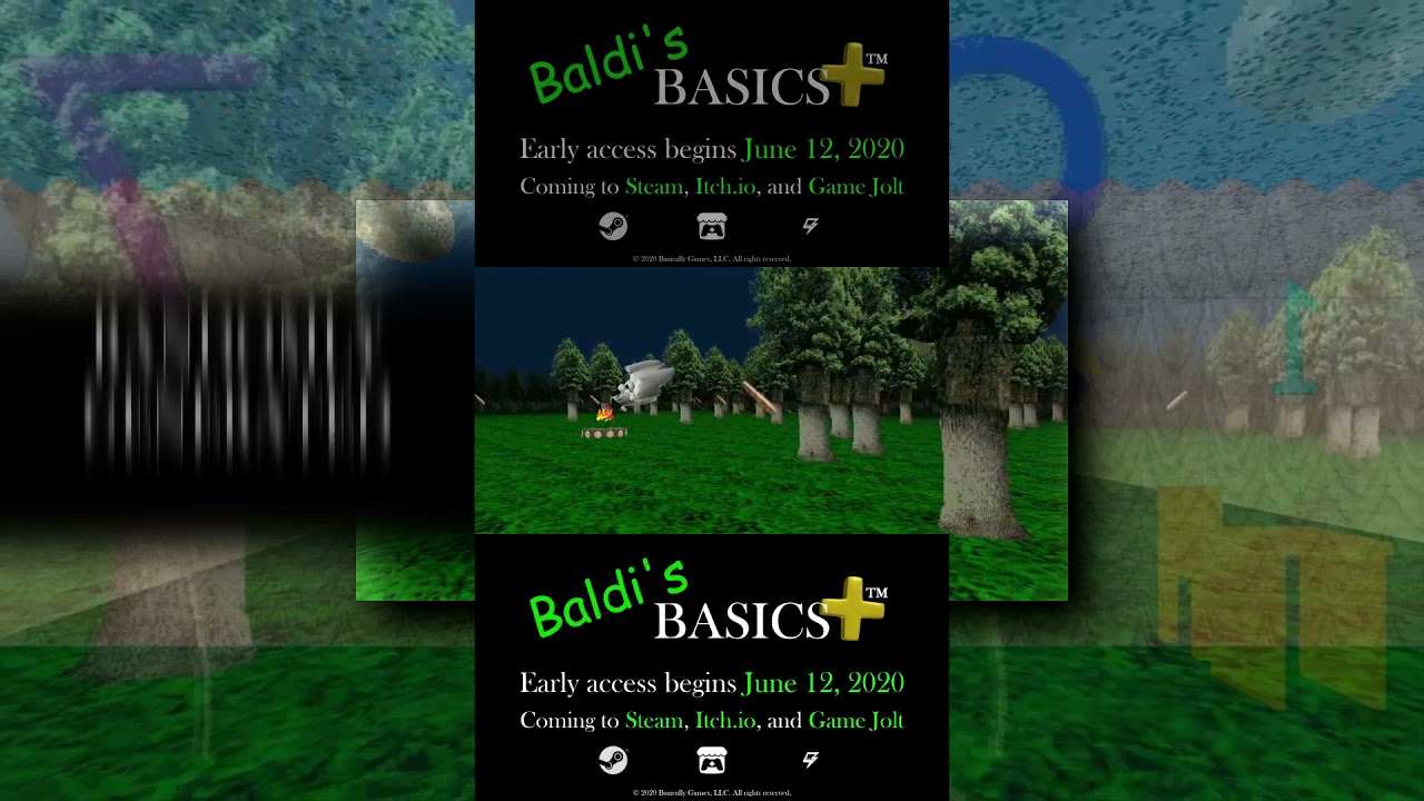 (REQUESTED) Baldi's Basics Plus Early Access Scan (Veg Replace)