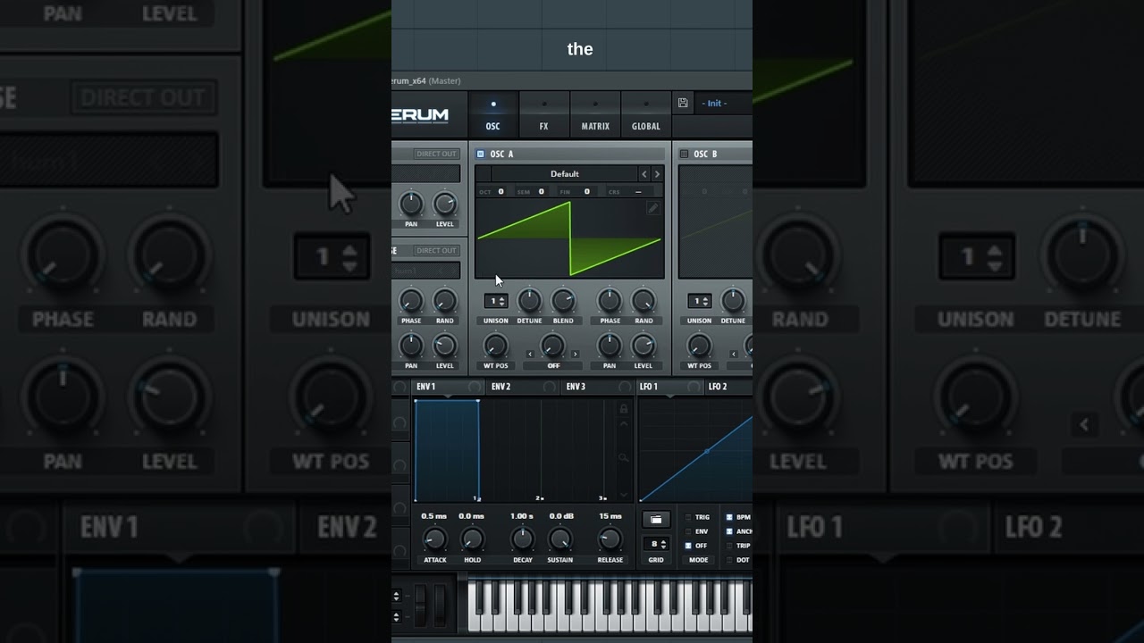 What is Unison in Serum.