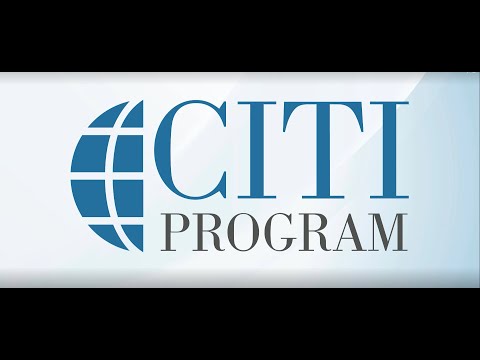 CITI Program - Clinical Research Coordinator (CRC) Foundations Case Study Videos