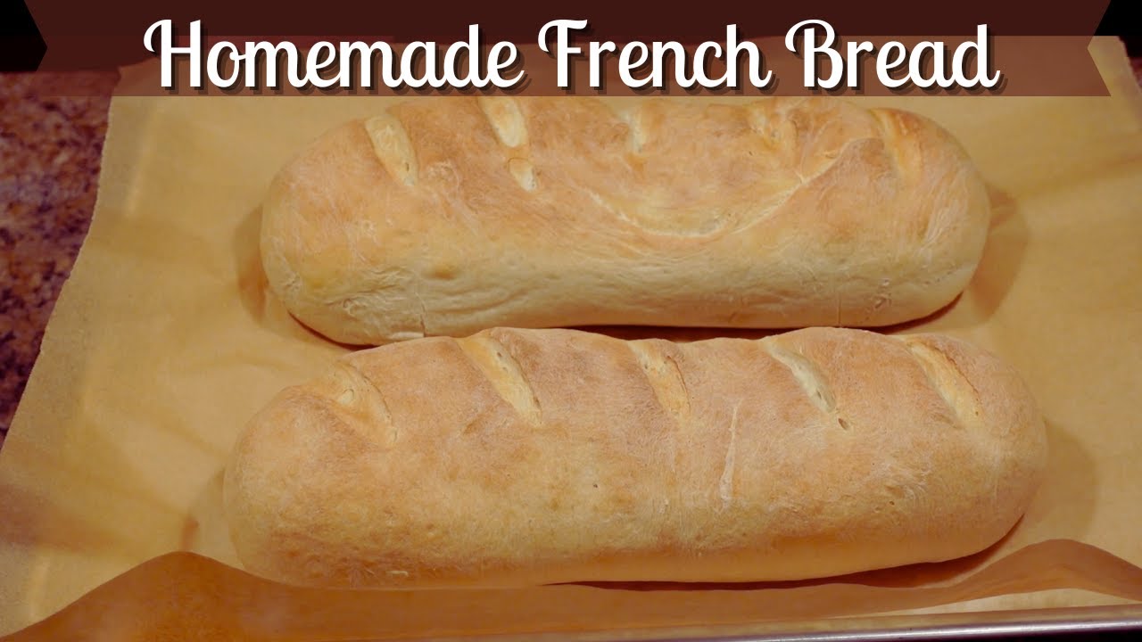 Homemade French Bread Recipe | How To Make French Bread From Scratch | Homemade Bread Recipe