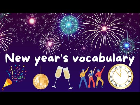 Fun Words for New Year's Eve! | Learn English with Us!
