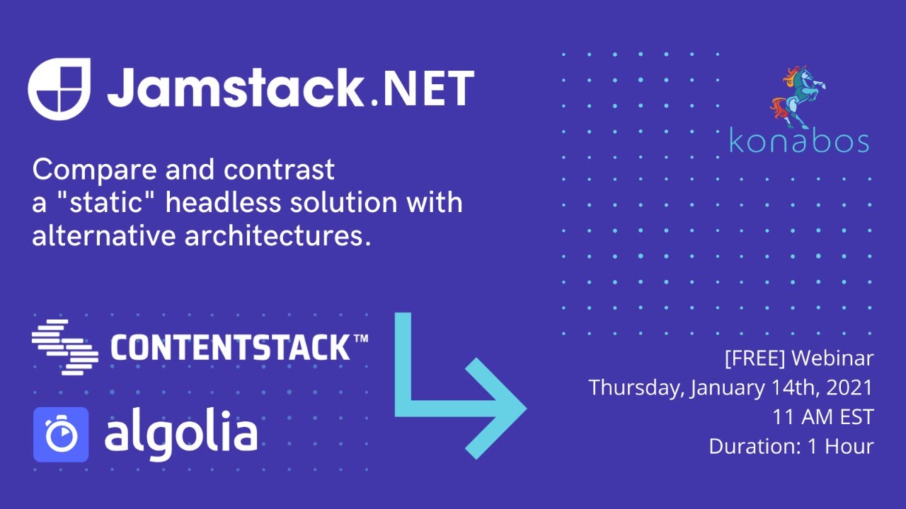 Jamstack.NET - Webinar