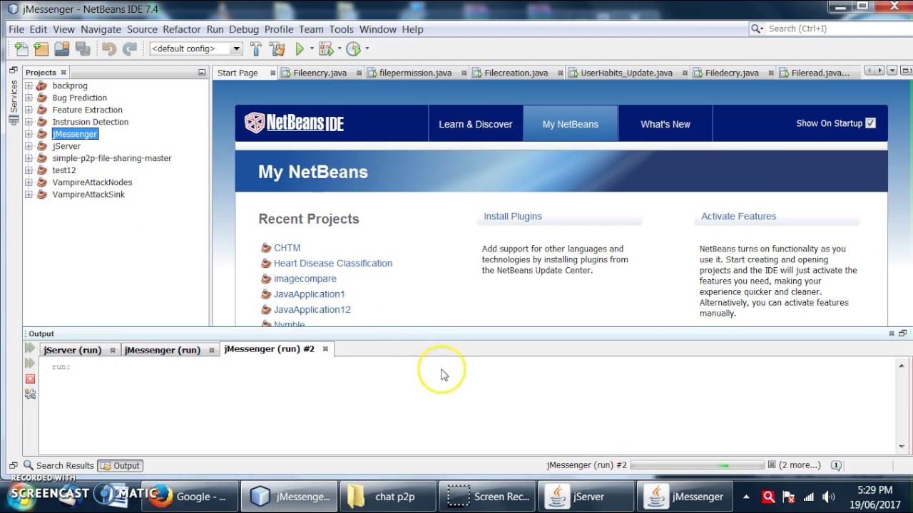 Chatting Application In Java Using Socket Programming