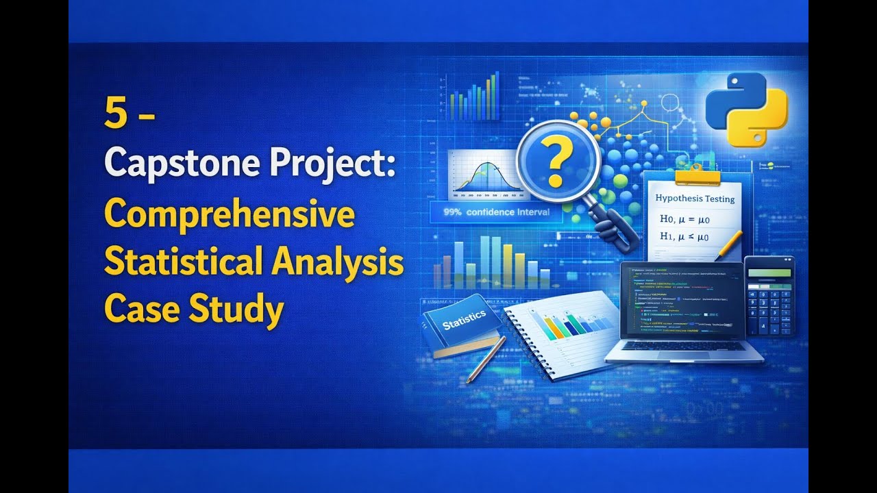 Comprehensive Statistical Analysis: Step-by-Step Capstone Project Case Study