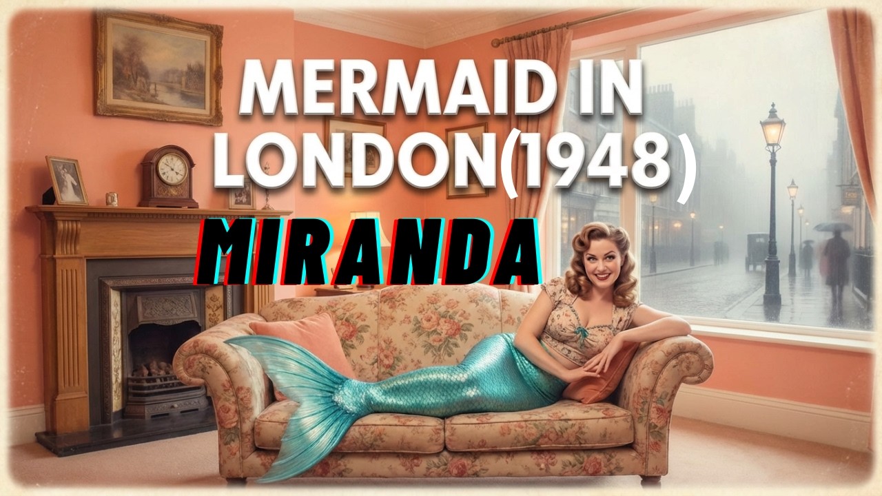 Miranda (1948) Romantic Fantasy Comedy with Glynis Johns, Googie Withers and Griffith Jones