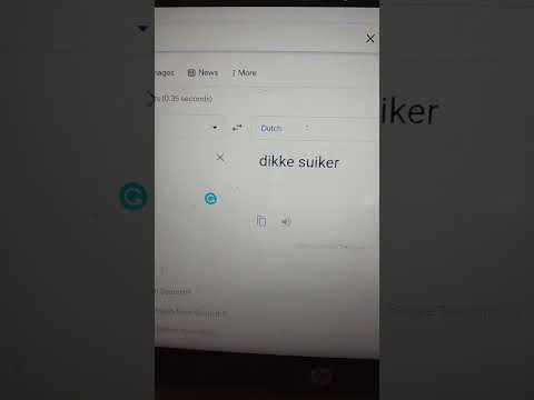 don't translate thick sugar in dutch language