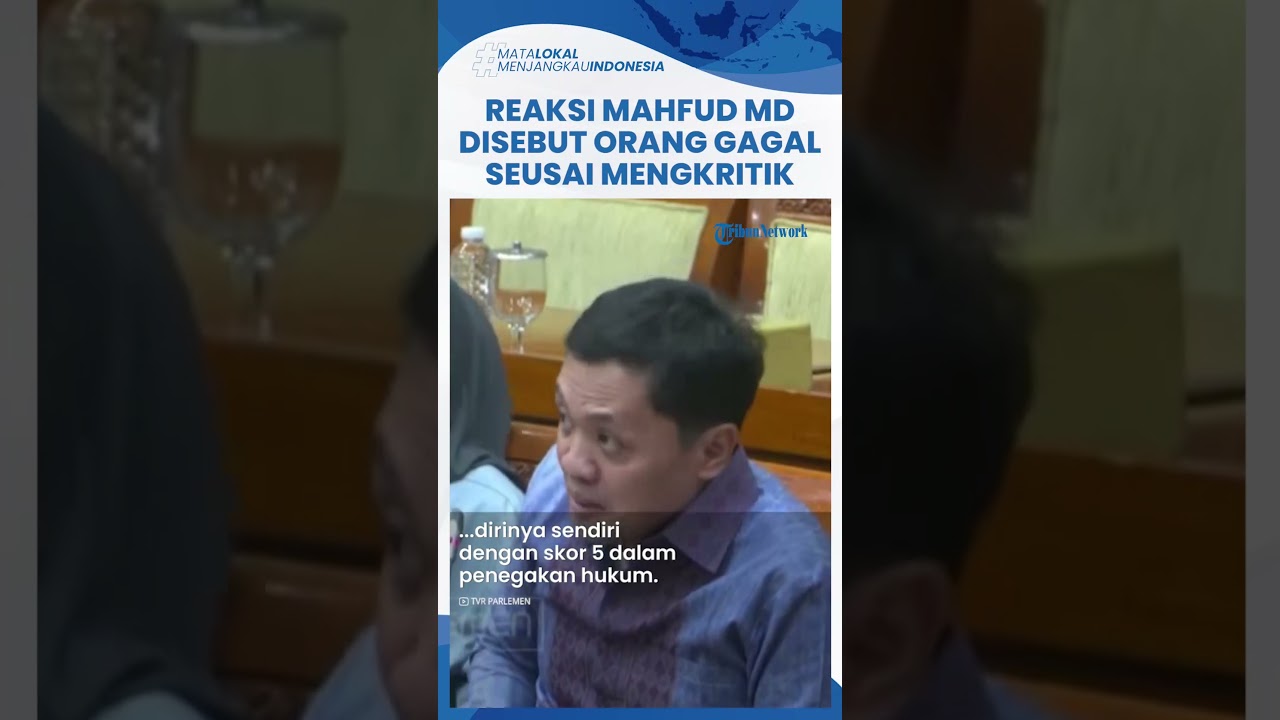 Reaksi Tegas Mahfud MD Disebut 'Orang Gagal' seusai Kritik Prabowo soal ... Reaksi Tegas Mahfud MD Disebut 'Orang Gagal' seusai Kritik Prabowo soal ...