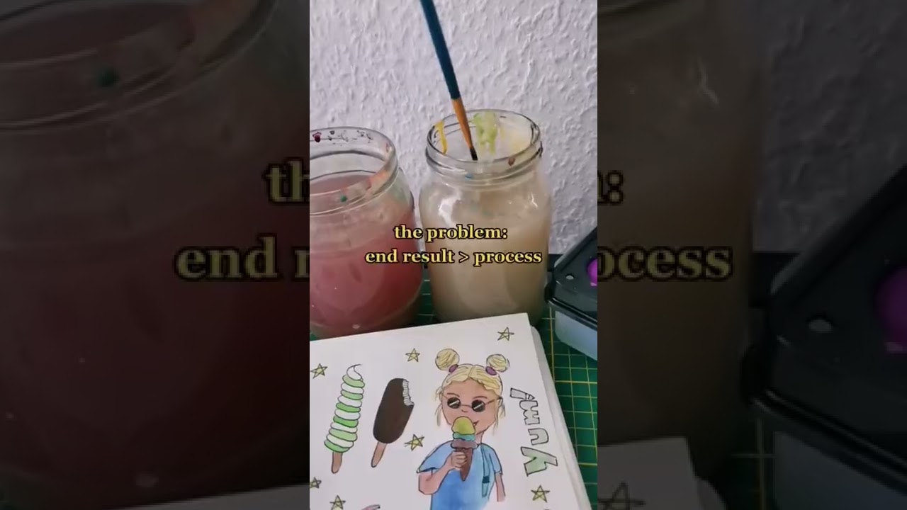 my secret about creativity | how to overcome a creative block advice | journaling | art journal tour