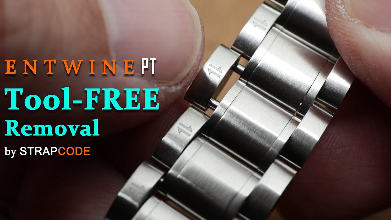 Tool-free Removal: The Entwine PT Watch Band's Revolutionary Resizing Magic
