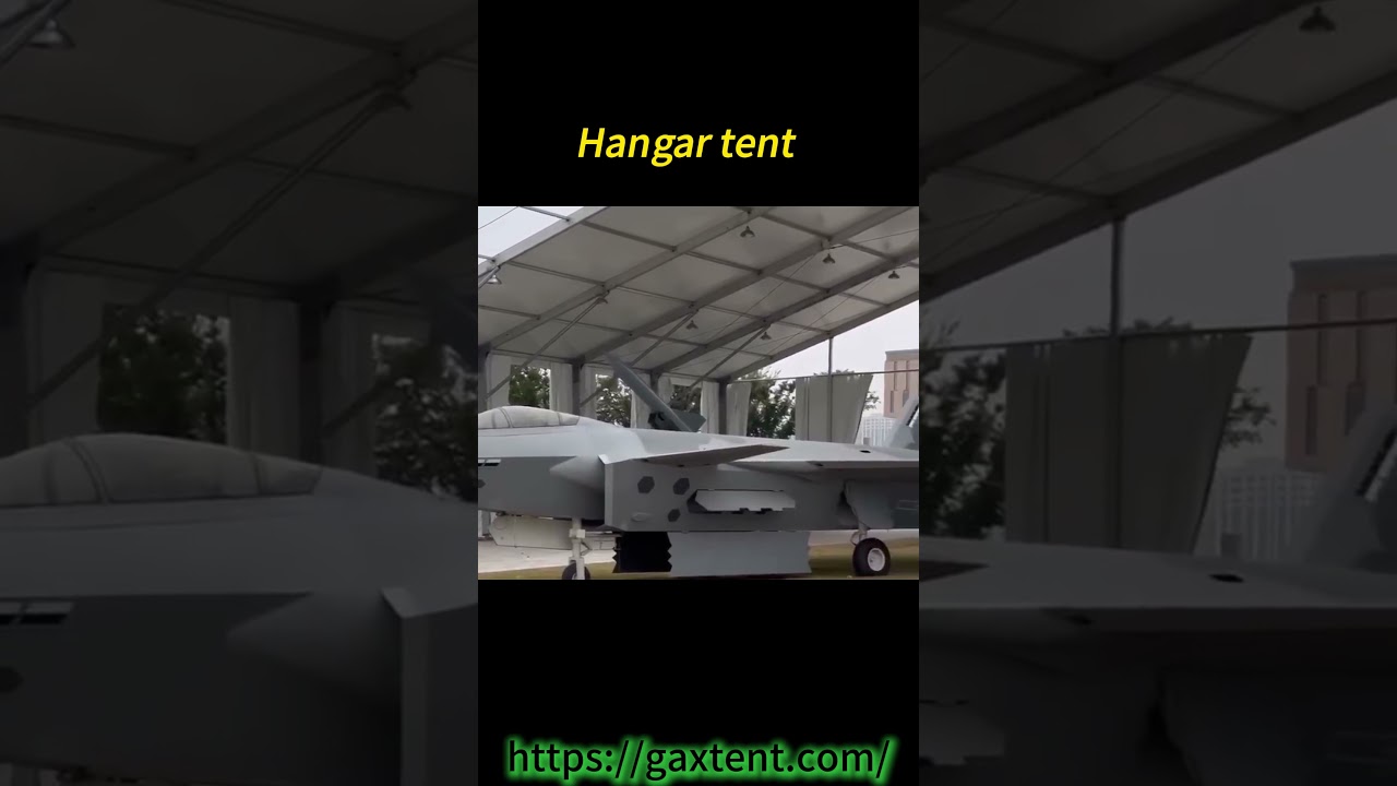 Hangar Tent | Heavy-Duty Clear Span Tent for Aircraft & Industrial Storage