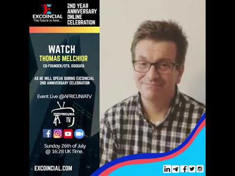 CFO of DogData, Thomas Melchior | EXCOINCIAL EXCHANGE 2nd ANNIVERSARY CELEBRATION