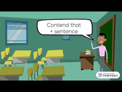 Word of the day - contend