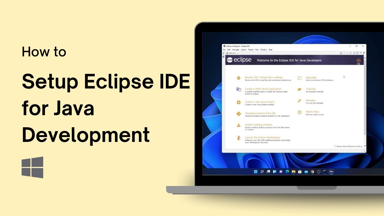 How to Setup Eclipse IDE for Java Development on Windows 11