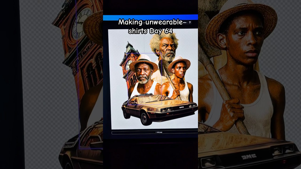 Day 64: Making unwearable shirts