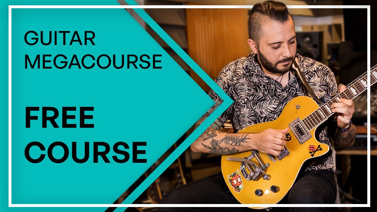 Free Guitar Megacourse for Beginners (Guitar Playing Tutorial)