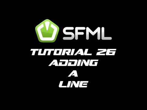 Learn SFML 2 1 Tutorial 26 Adding A Line - Mind Luster