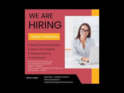 New job openings #jobs #education #recruitment #mejoraconsultancy #hirings #staffingservices