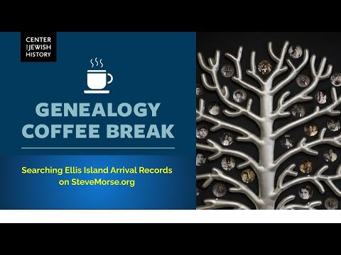 Searching Ellis Island Arrival Records on SteveMorse.org