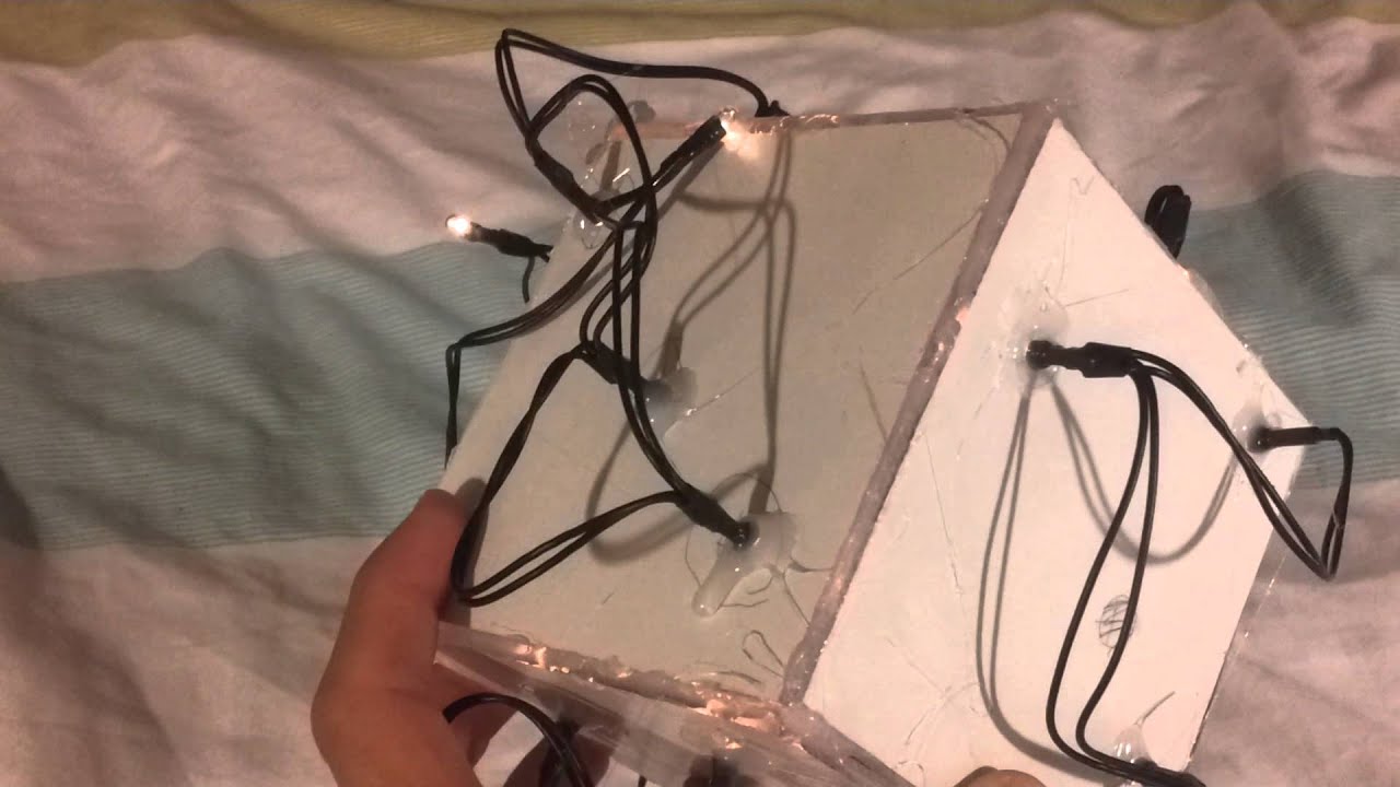 School DT projects: Infinity mirror cube