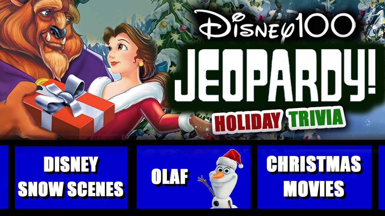 MyDisneyFix | Disney Jeopardy Holiday Trivia • Test Your Knowledge • 12 ...