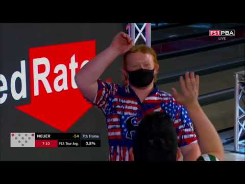 Amazing! 7-10 Split Conversion on TV by Anthony Neuer at US Open Finals