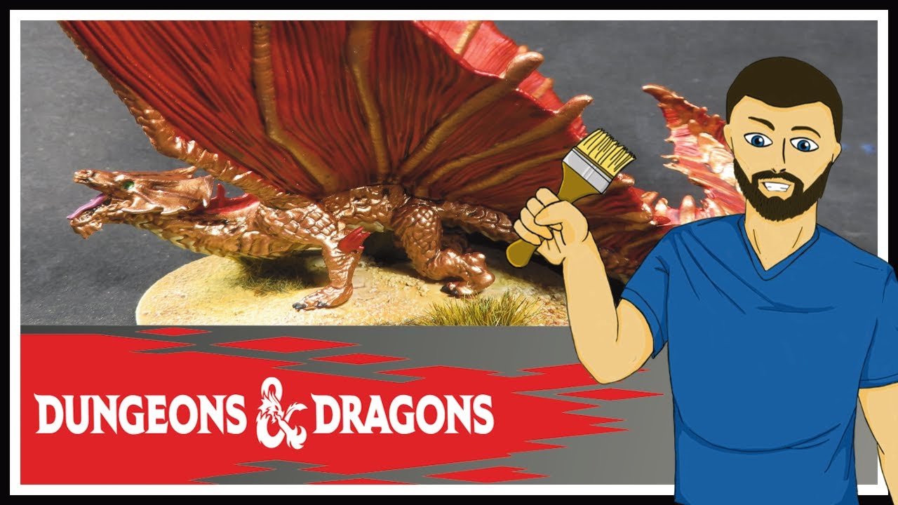 How To Paint| Young Brass Dragon [wizkids]