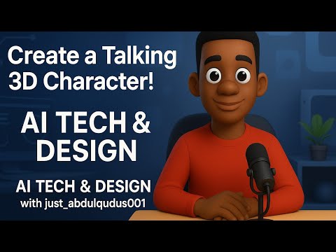 How to Make a 3D Image Talk with AI (Free & Easy)