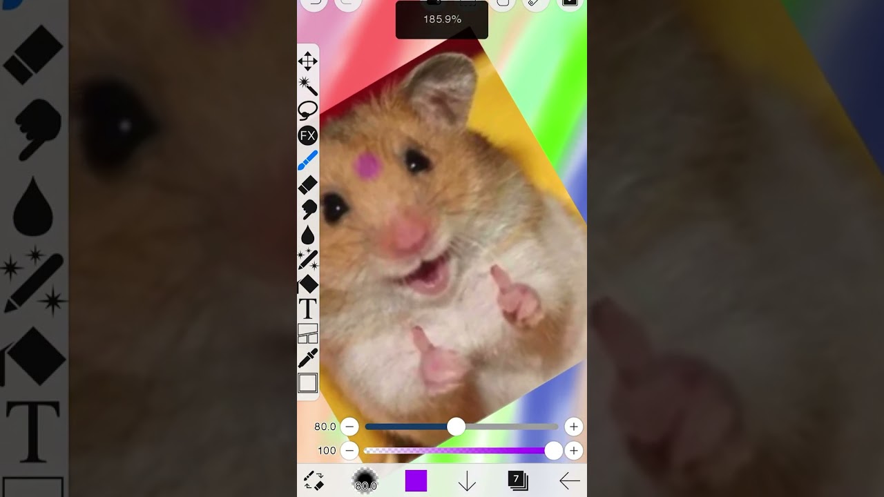 Making a hamster pfp!!!! (You can also take it!)