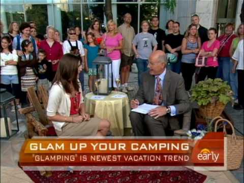 'Glamping' as Vacation Trend