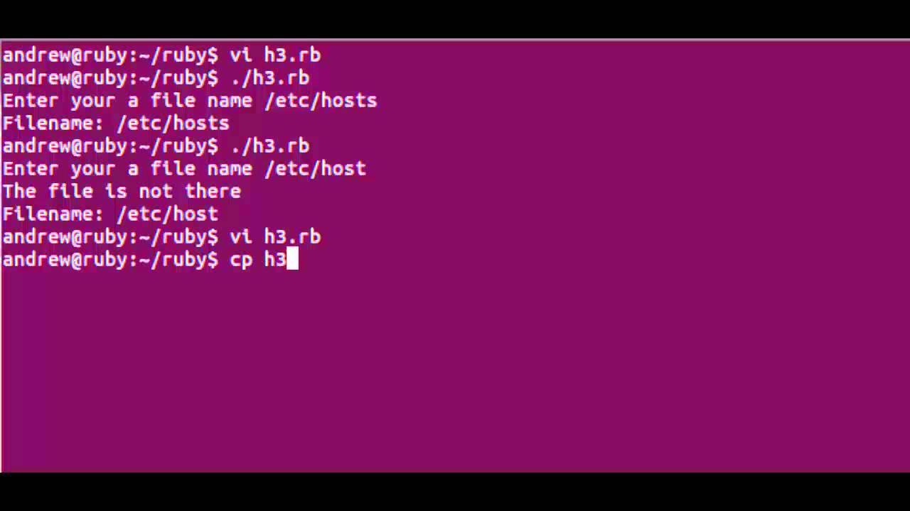 RUBY Conditional statements with UNLESS