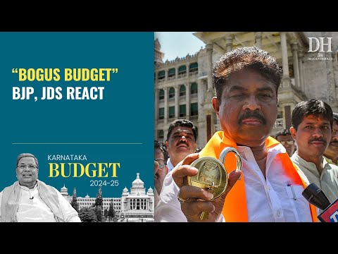 Karnataka Budget 2024-25 | BJP, JDS leaders call it 'bogus budget', allege appeasement politics