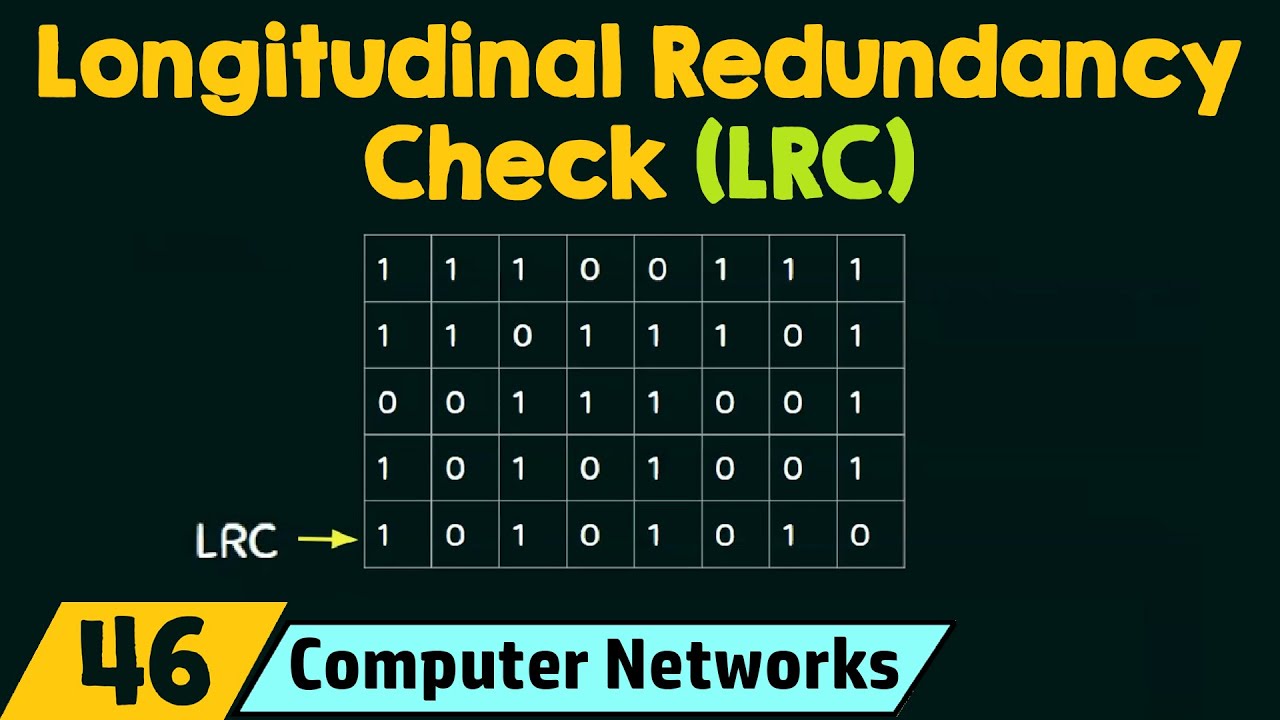 Understanding Longitudinal Redundancy Check (LRC) for Error Detection ...