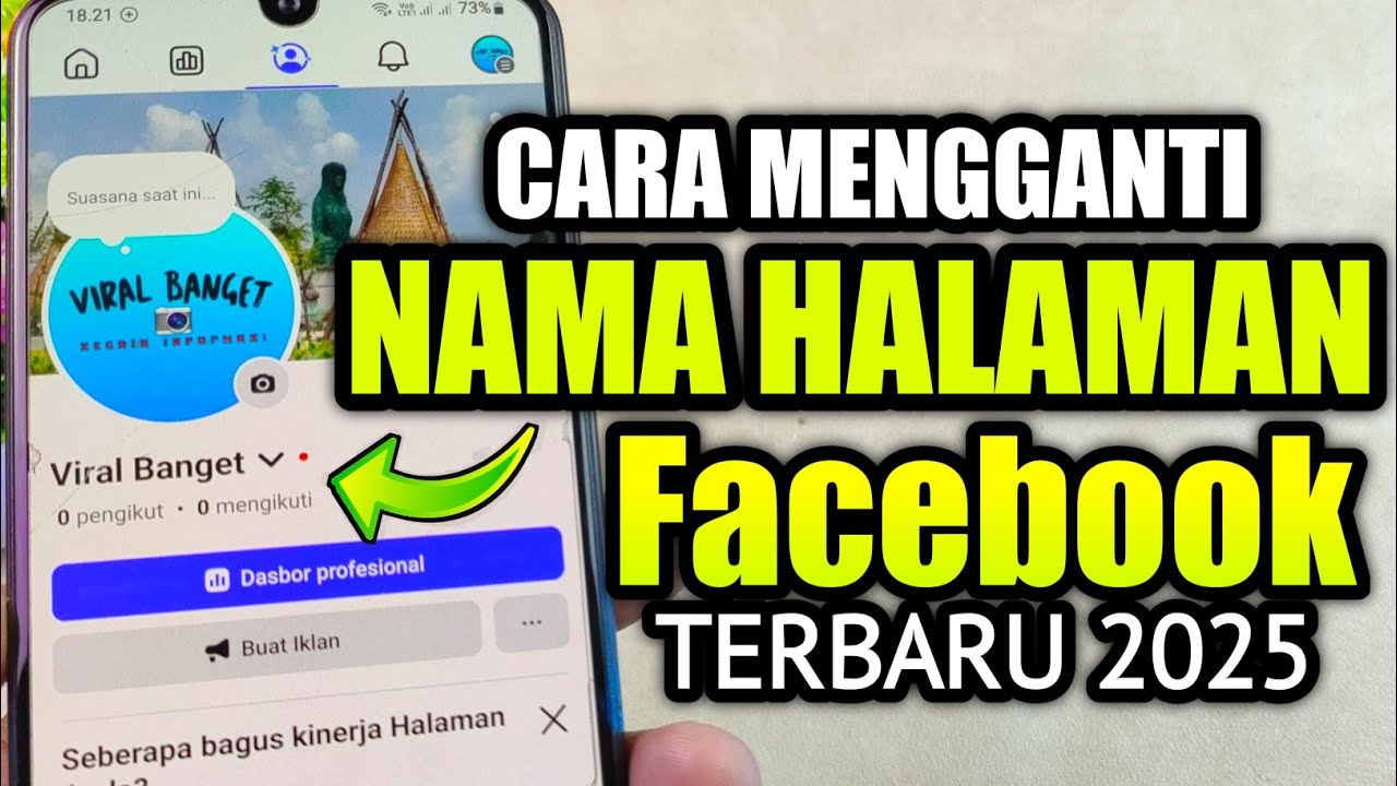 Cara Mengganti Nama Halaman Facebook Terbaru 2025