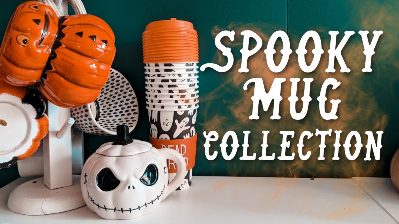 my spooky mug collection | 2021