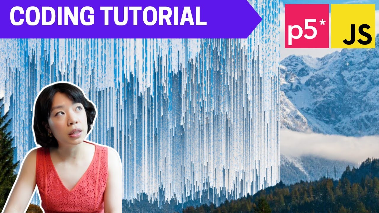 p5.js Coding Tutorial | Pixel Sorting