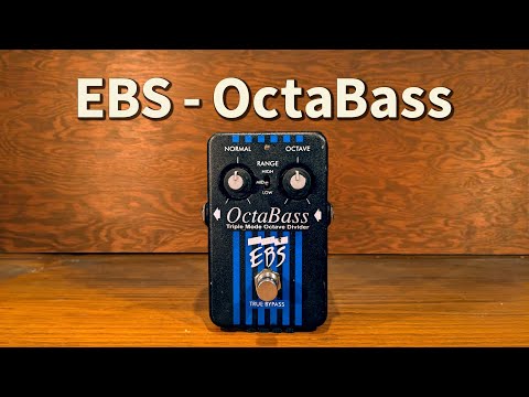 EBS Octabass Original Version Analog Octaver (Jeff Beck) | Reverb
