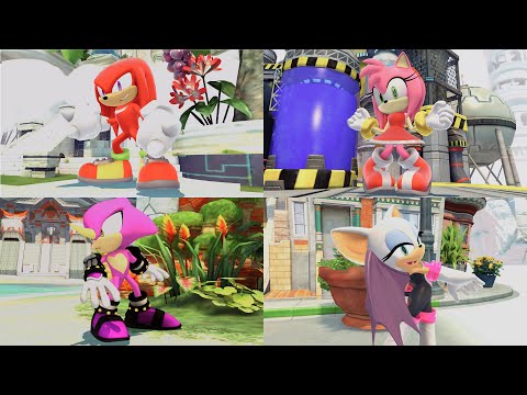 Sonic x Shadow Generations - Saving All Characters Scene (Sonic Story)