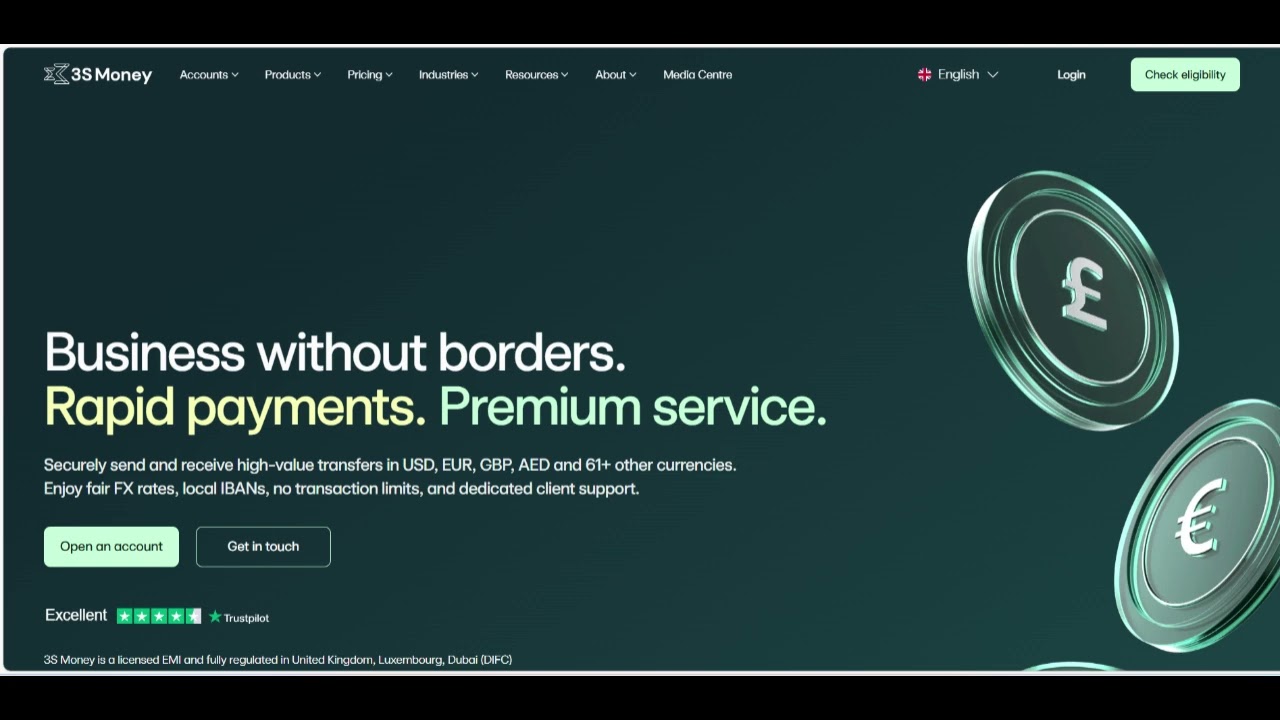 🔥 3S Money: An Honest Review | Streamlined Banking for International Businesses