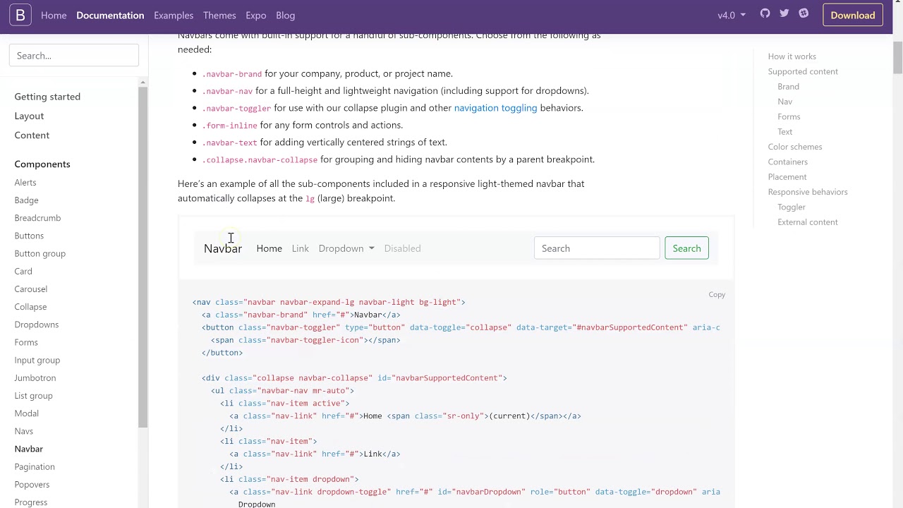 Python Flask Starting Out Tutorial - Adding Bootstrap elements