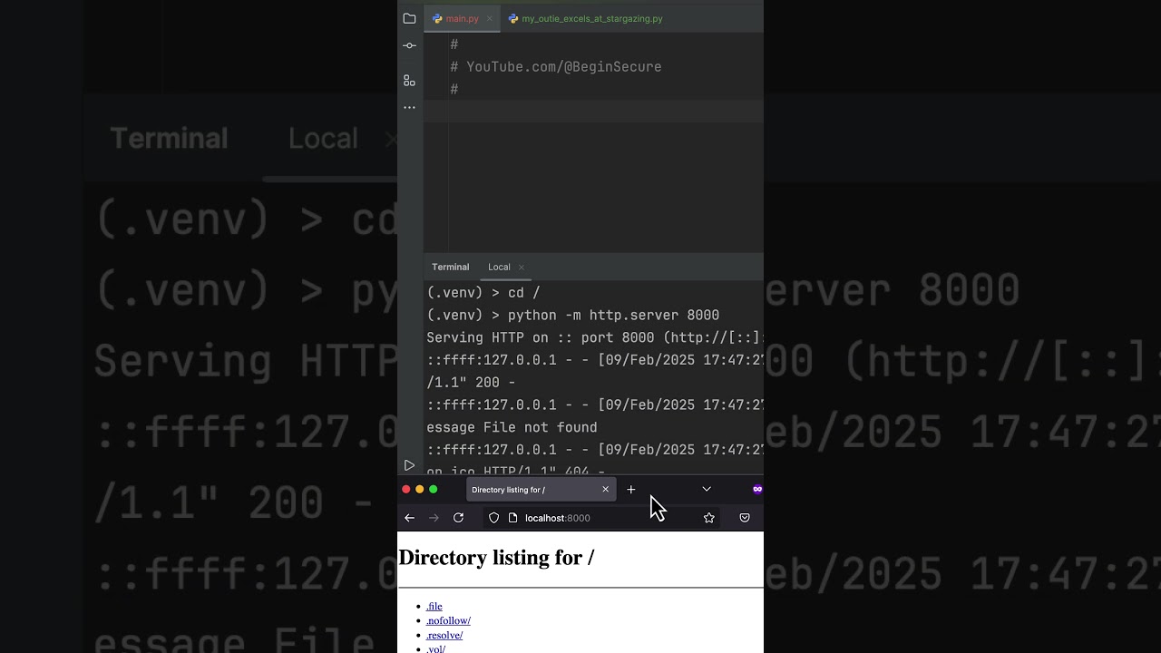 This One-Liner Instantly Turns Any Folder Into a Web Server!