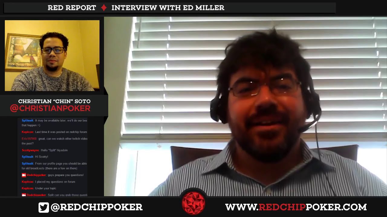 Ed Miller Talks About Writing Poker Books, Strategy, And More...