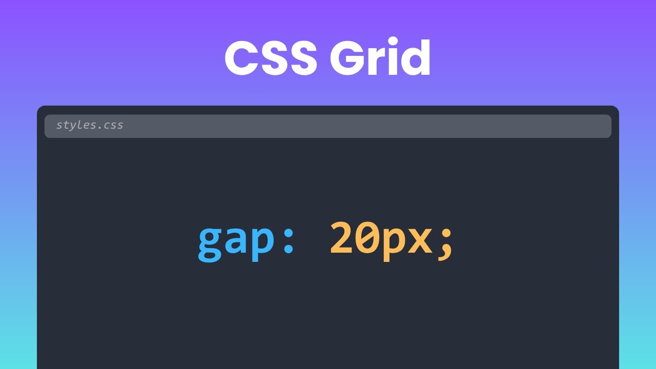 CSS Grid gap Explained! 🔥🔥🔥