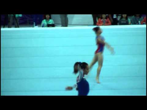 KANG Yong Mi κ°μλ―Έ PRK FX Qual 2014 Asian Games Incheon