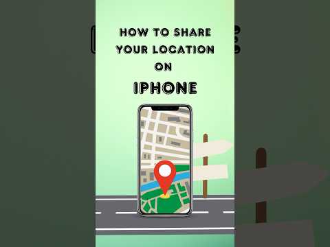How To Share your Location on iPhone #tracking