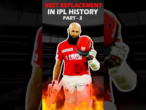 Best Replacements In IPL History Part 3 (Hashim Amla For KXIP) 🔥 #hashimamla #ipl #ipl2016 #viral
