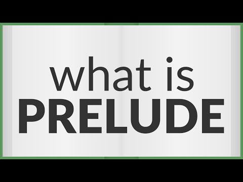 Prelude | meaning of Prelude