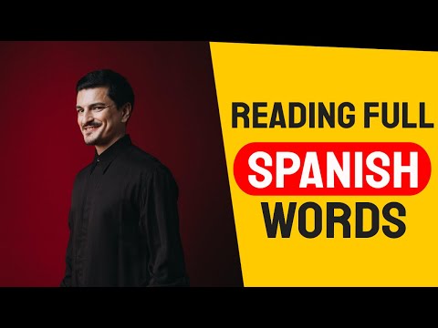 Spanish Reading Full Words - Learn To Read In Spanish
