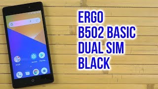 ERGO B502 Basic Dual Sim Black купити в інтернет-магазині: ціни на ...
