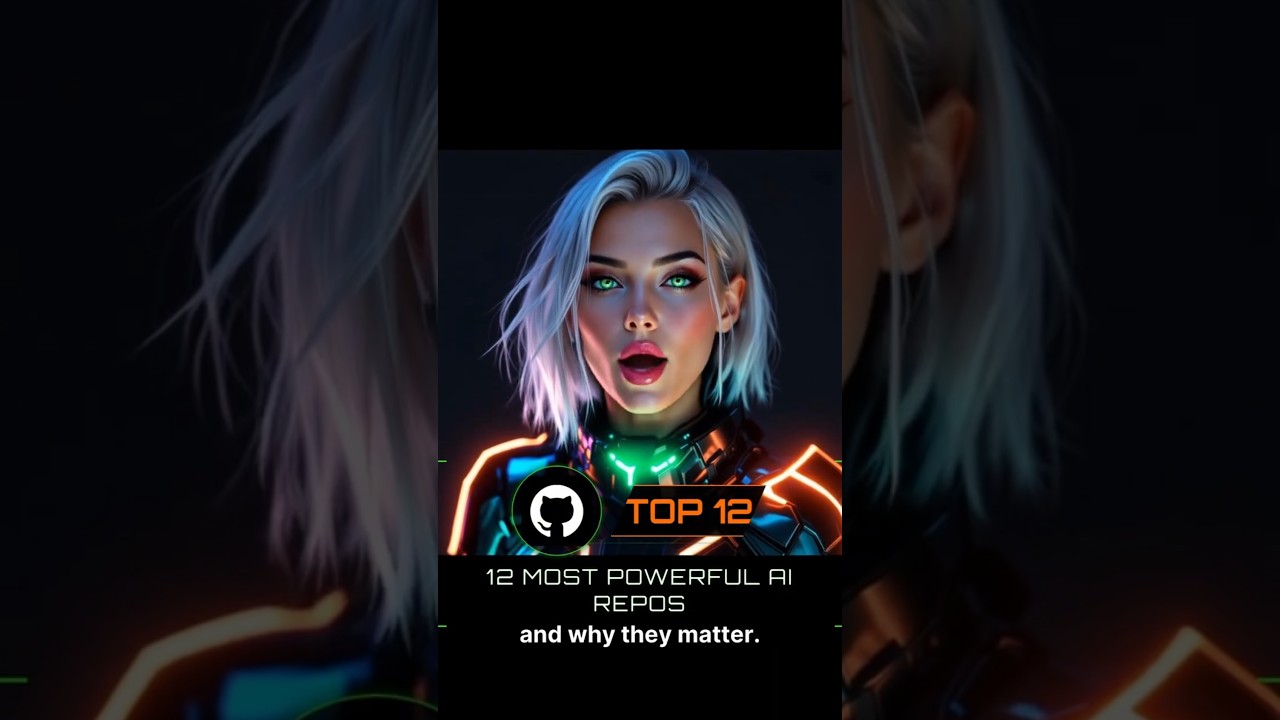 12 Powerful AI GitHub Repositories 🤖 You NEED to Know (Build AI Agents Fast) #githublearning