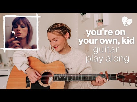 Taylor Swift You’re On Your Own Kid Guitar Play Along (EASY CHORDS) - Midnights // Nena Shelby